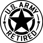 U.S. Army retired free svg file for members, patriotic svg for cap ...