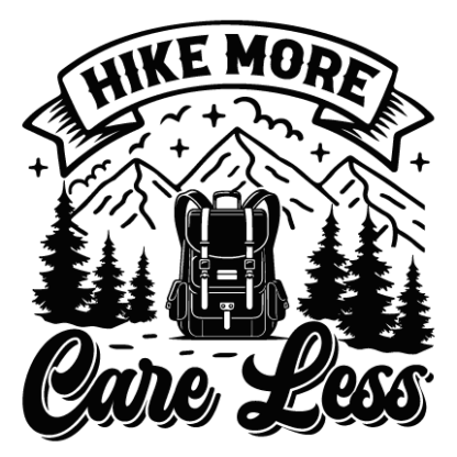 Hike more, care less free svg file for members, vacation svg for hoodie ...