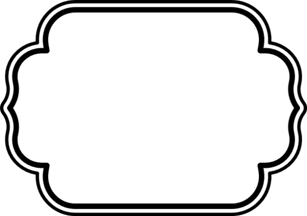 Ornamental Vintage Text Frame Outline - free svg file for members - SVG ...