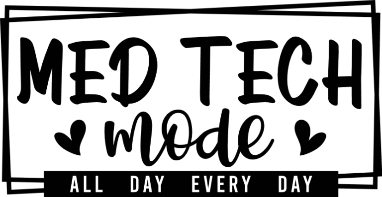 Med tech mode, all day every day, framed free svg file for members ...