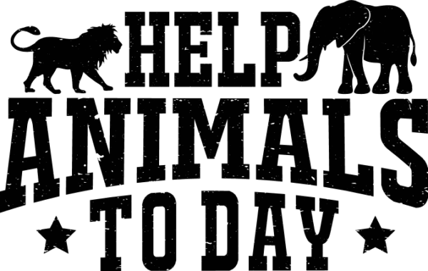 Help Animals Today Free SVG File for Members - Animal Rights T-shirt ...