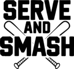 Serve and Smash Free SVG File – Baseball fan hoodie design - SVG Heart